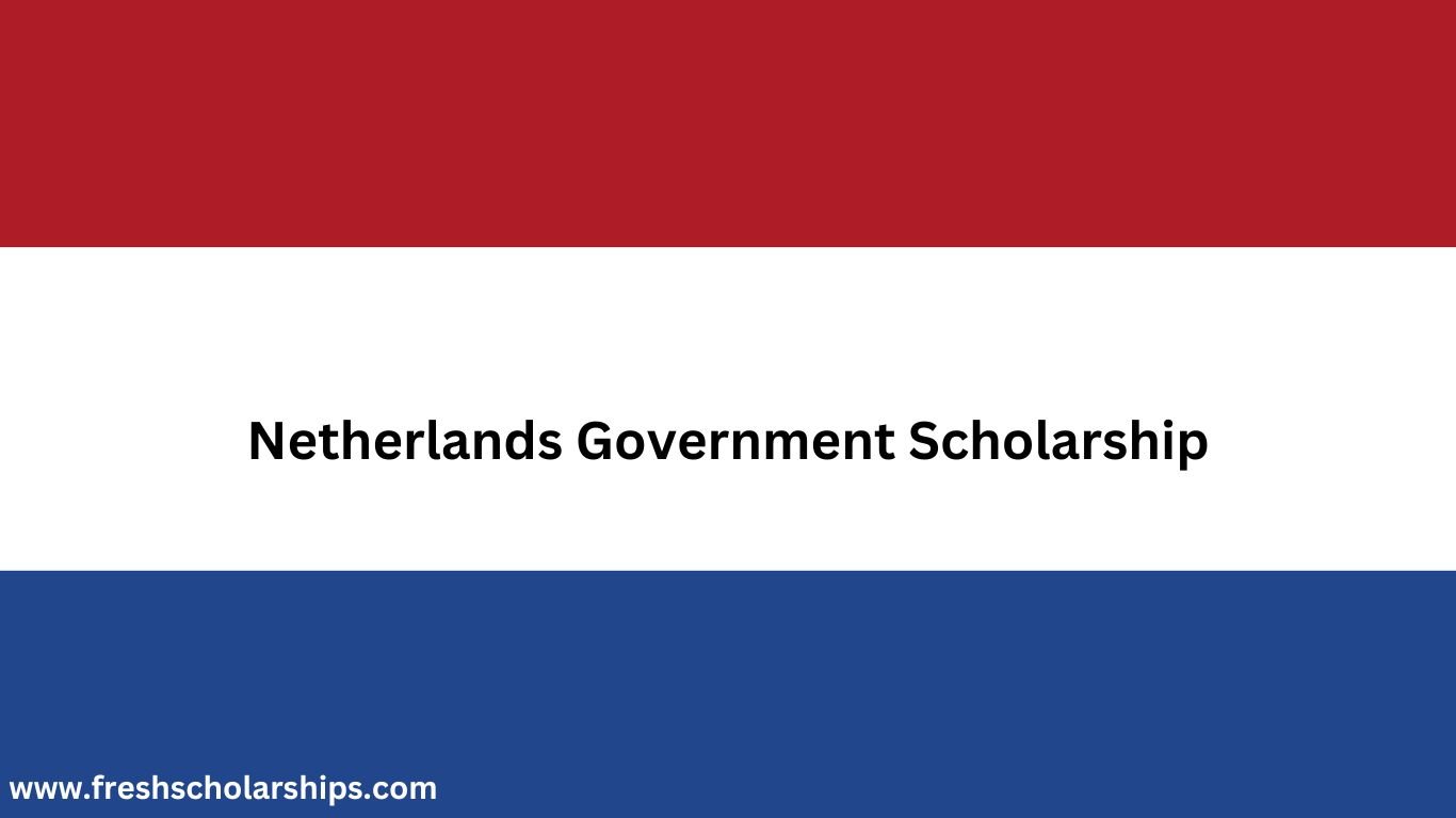 Netherlands Government Scholarship 2025 (Fully Funded) Guide